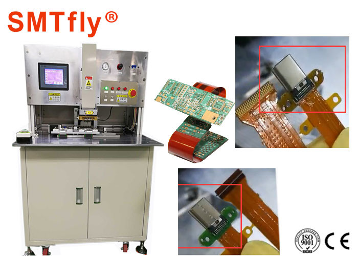 FPC To PCB Hot Bar Soldering Machine With Double - Desk Working Mode